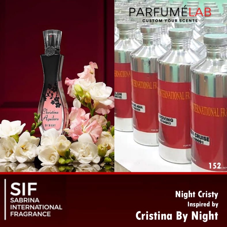 Jual 100ML Bibit Parfum Night Cristy By SIF Made In France | Bibit ...