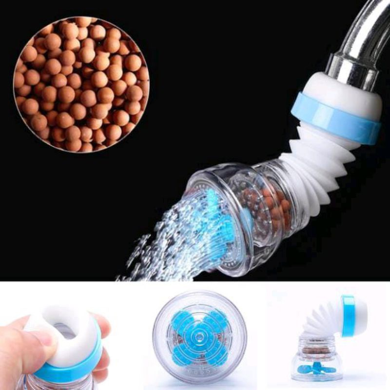 Jual Keran Air Filter Anti Splash Water Saving Shower Head Saring ...