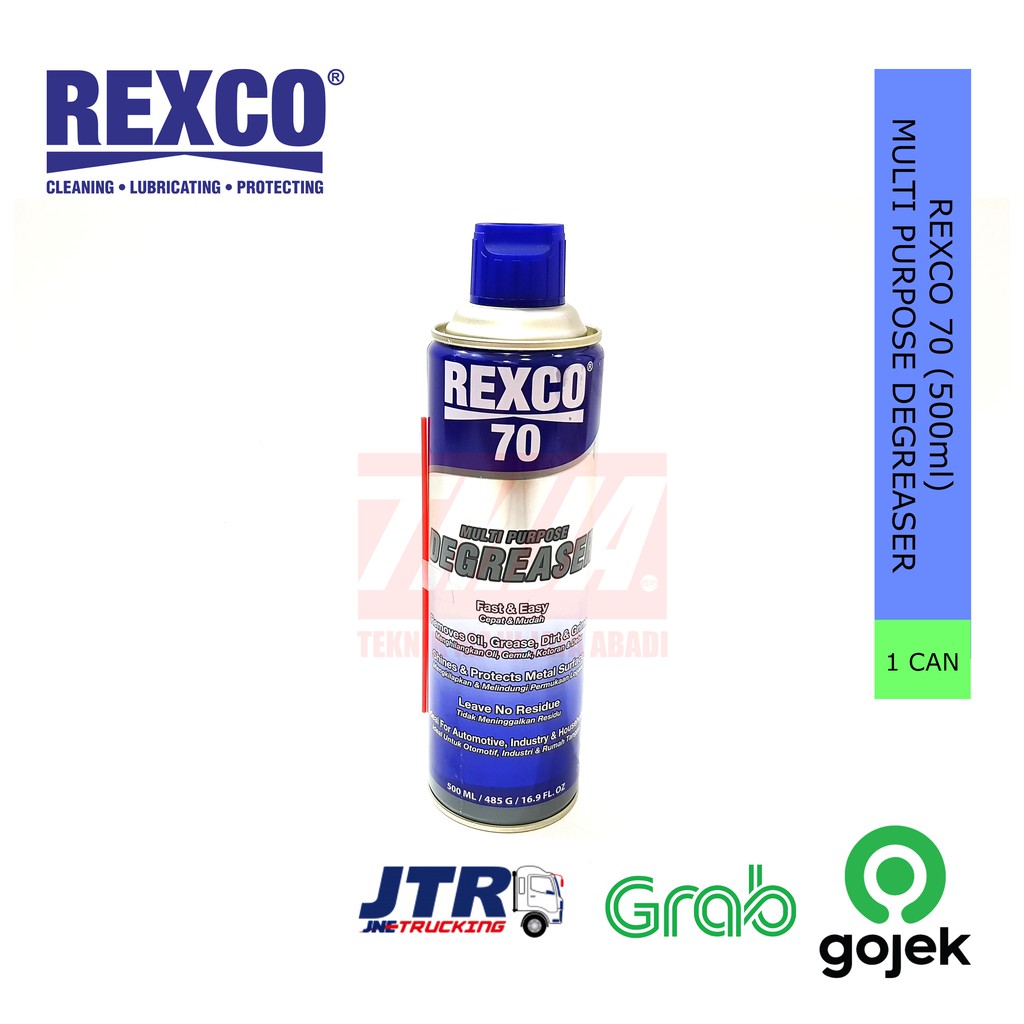 Jual REXCO 70 Multi Purpose Degreaser / Pelumas Gemuk 500ml | Shopee ...