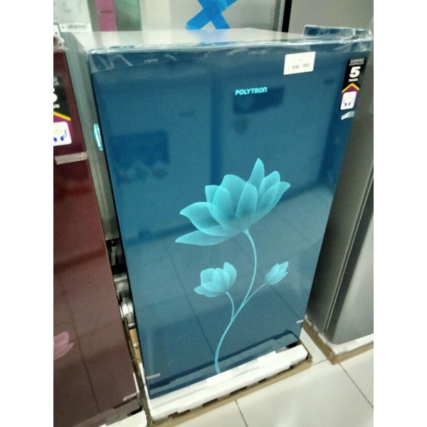 Jual Kulkas Polytron PRB 159 BIRU Merah 150 Liter Garansi Resmi ...