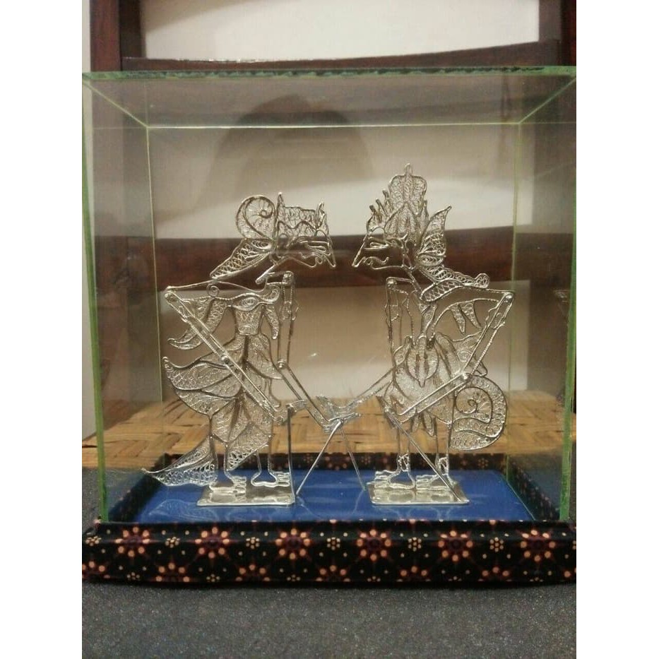 Jual miniatur perak wayang rama dan sinta Ori | Shopee Indonesia