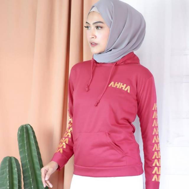 Jual JACKET AHHA LIST SABLON | Shopee Indonesia