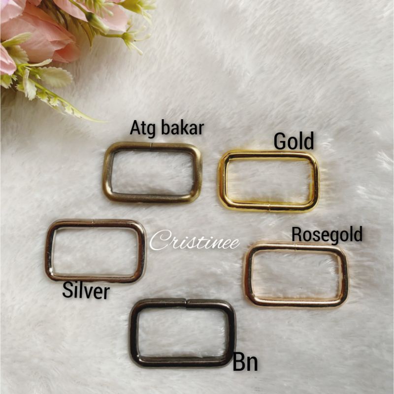 Jual Ring kotak Ukuran 3,8cm ( 12 pcs) | Shopee Indonesia