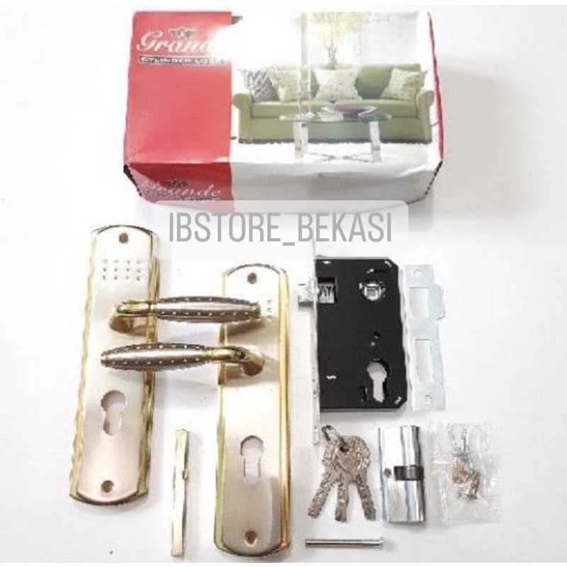 Jual Handle Pintu TOP Grande Cylinder SGP / Kunci Pintu / Gagang pintu ...