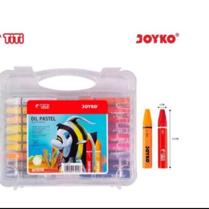 Jual Crayon Joyko Murah / Krayon Joyko set / Oil Pastel Joyko | Shopee ...