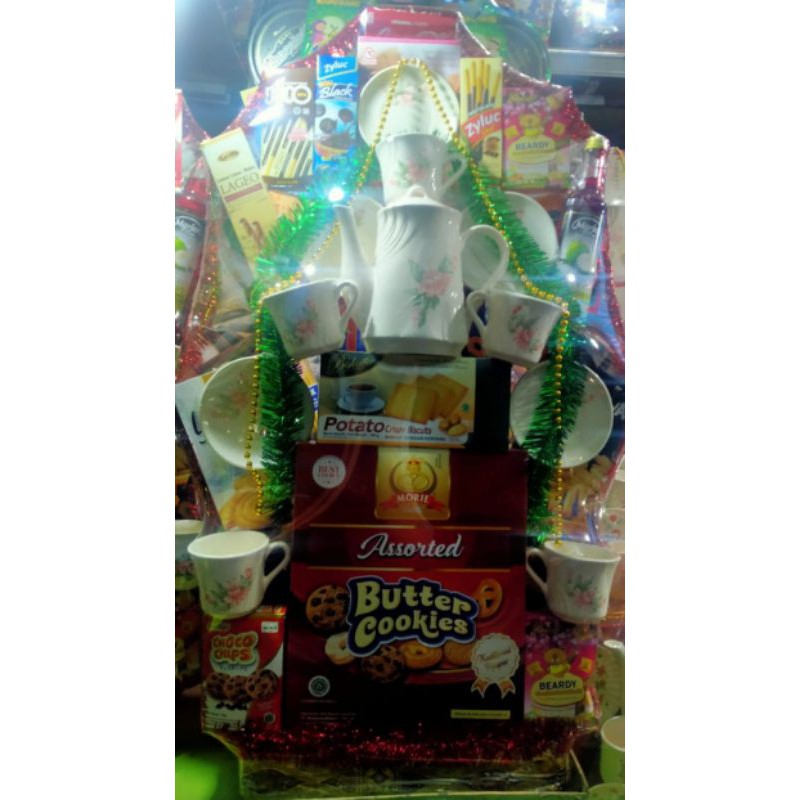 Jual parcel makanan,teko dan gelas | Shopee Indonesia