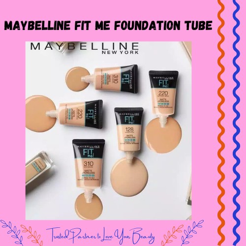Jual MAYBELLINE Fit Me Foundation Tube / foundation maybelline 18 ml ...