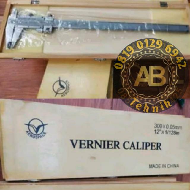 Jual alat ukur dimensi jangka sorong 12 Inch vernier caliper sigmat jangka Sorong Manual 0 - 300 ...