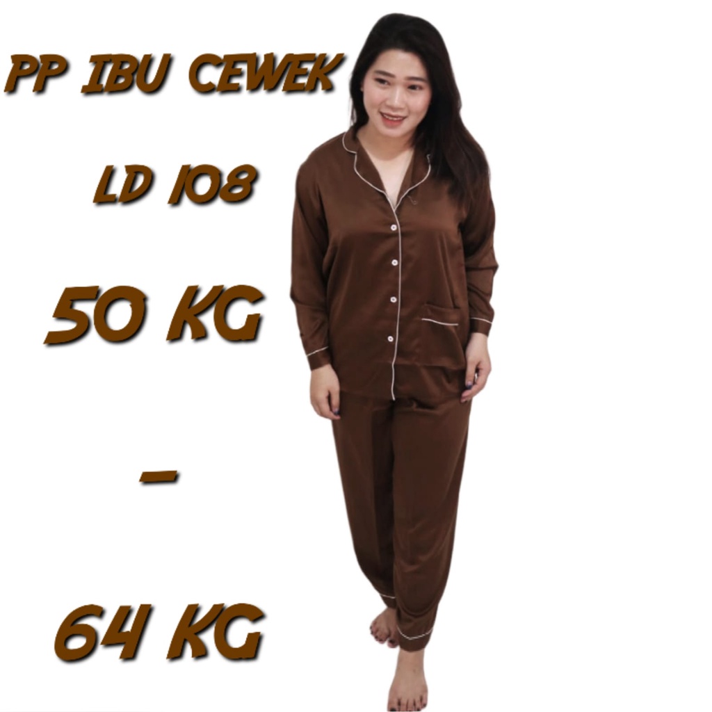 Jual PIYAMA/PIAMA/BAJU TIDUR SATIN SILK COUPLE AYAH IBU DAN ANAK ...