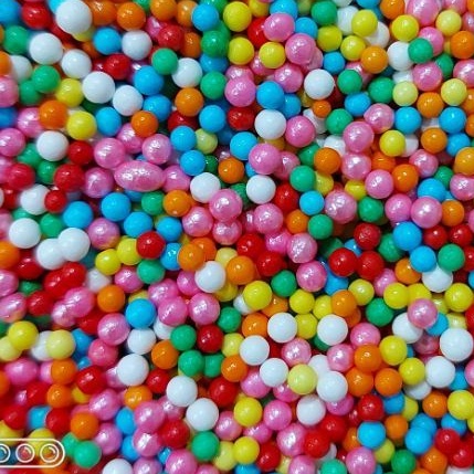Jual 100 GRAM SPIKEL SPRINGKLE SPRINKLE TRIMIT WARNA WARNI HIASAN KUE ...