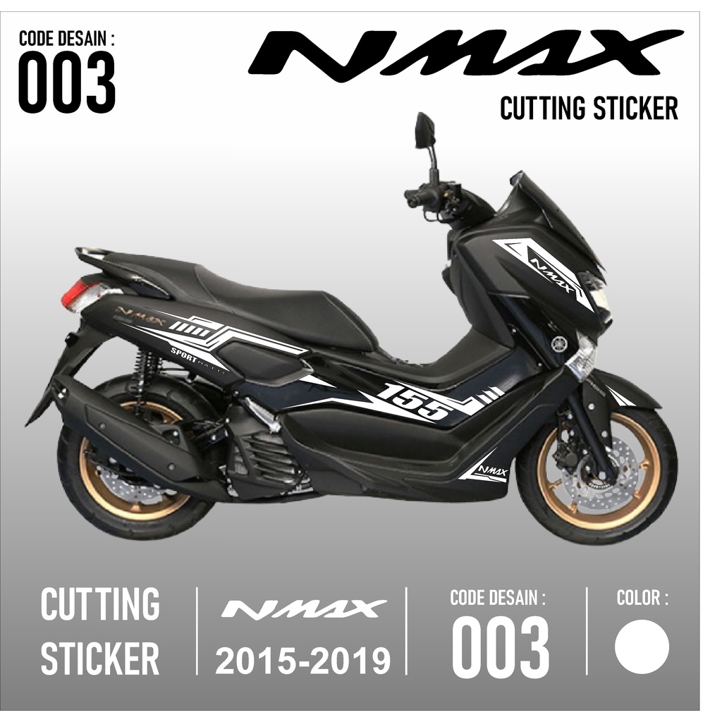 Jual GJR Cutting Sticker - Aksesoris Motor Stiker Yamaha Nmax Old ...