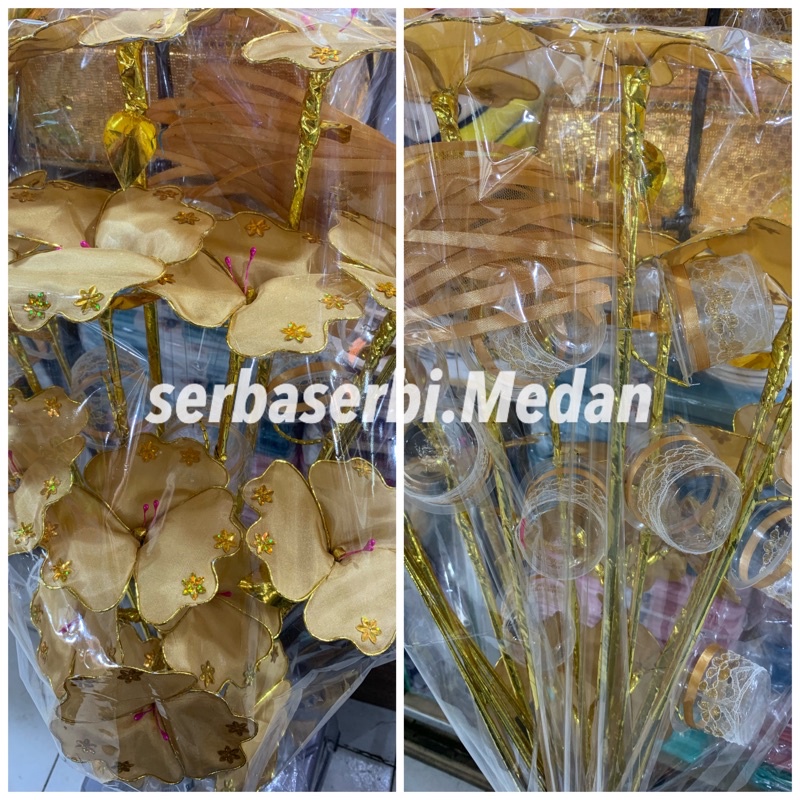 Jual BUNGA TELUR / BUNGA BALE MURAH LENGKAP (10 Bunga Telur, 10 Bendera ...