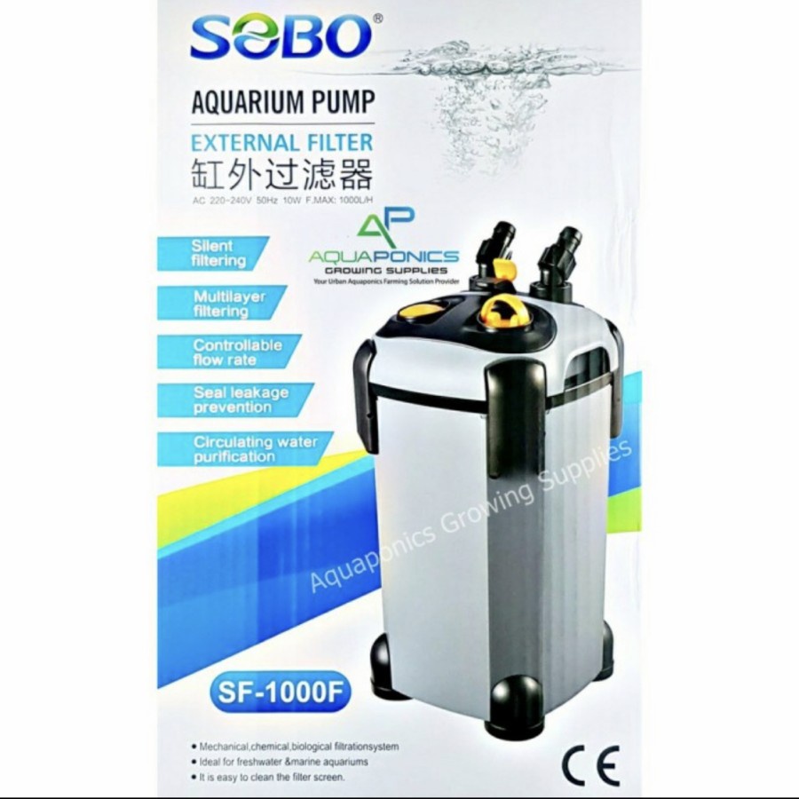 Jual SOBO SF 1000F Eksternal Filter Aquarium Aquascape / Canister ...