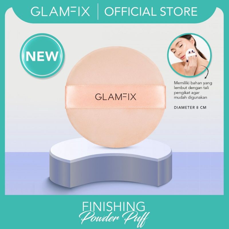 Jual Glam Fix Finishing Powder Puff | Shopee Indonesia