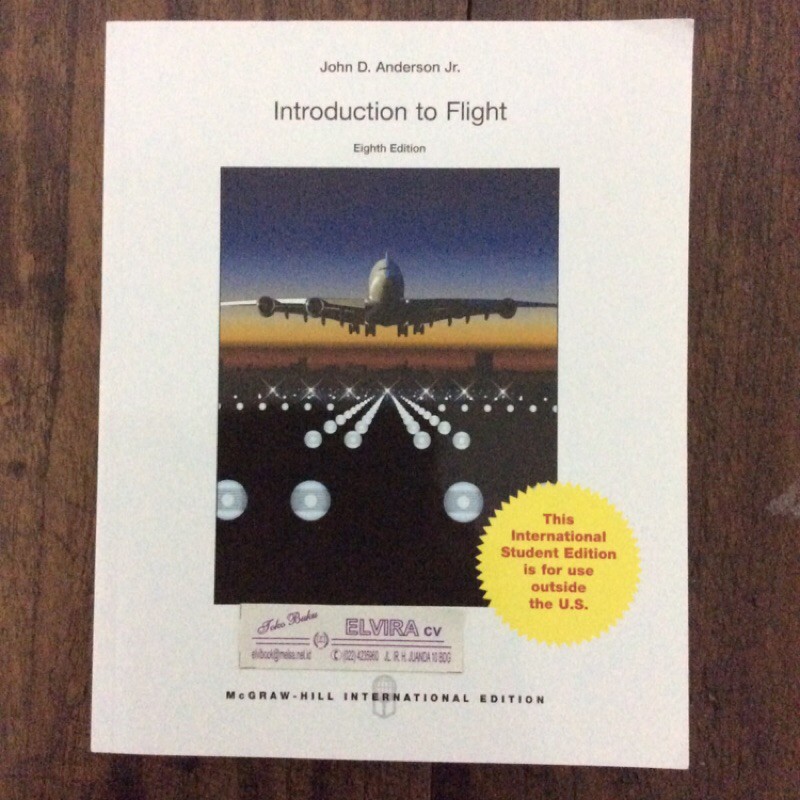 Jual Introduction to Flight 8 Ed-Anderson | Shopee Indonesia