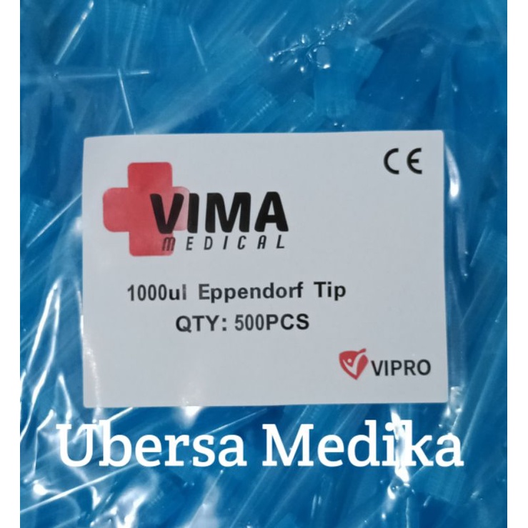 Jual Blue Tip Eppendorf 500 pcs/pack | Shopee Indonesia