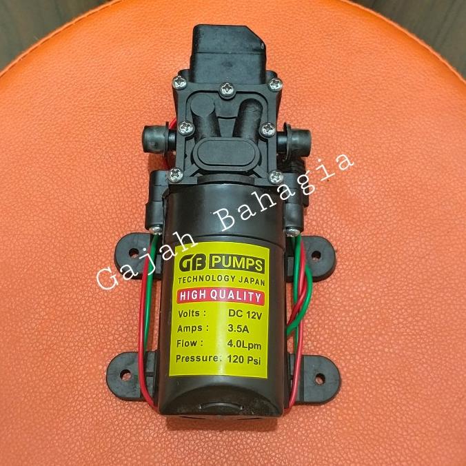 Jual Dinamo pompa air DC 12 volt 120 PSI Water pump Push pump 12 volt ...