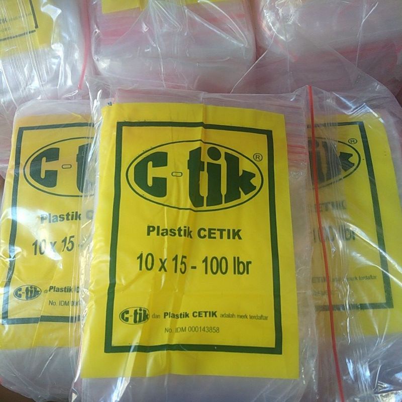 Jual plastik cetik klip 10x15 | Shopee Indonesia