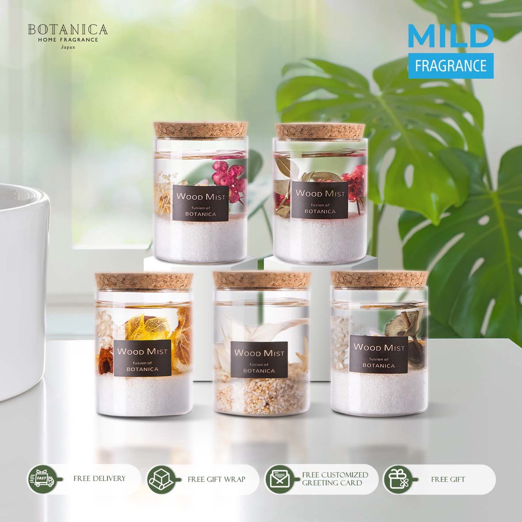 Jual Lamput Tidur & Dekorasi Meja Botanica Fragrance Wood Mist Gel ...