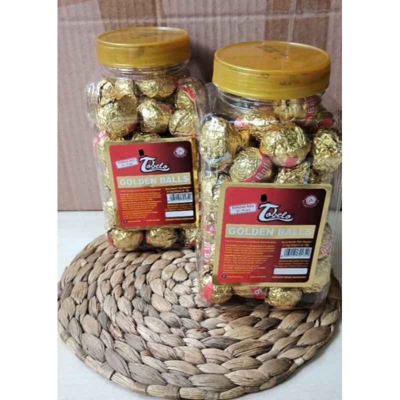 Jual COKELAT bola Tobelo GOLDEN BALLS snack cemilan Hampers MURAH ...