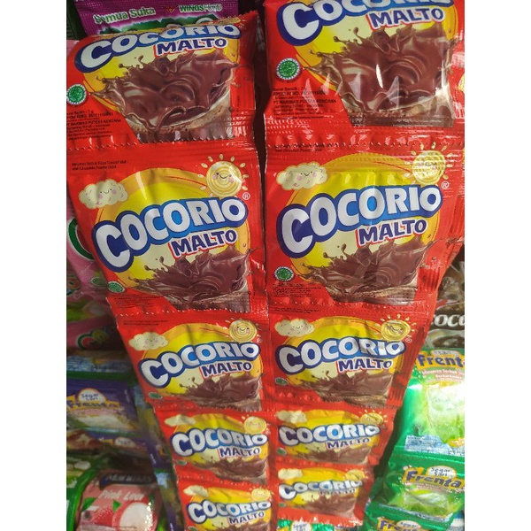 Jual chocorio minuman aneka rasa 1 renceng isi 10sachet, chocorio ...