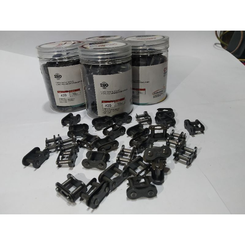 Jual SAMBUNGAN RANTAI 420 ( 50 pcs) CHOHO | Shopee Indonesia