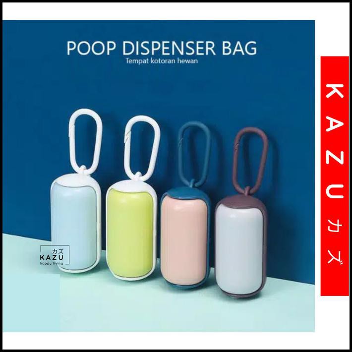 Jual Kazu Khc110 Dispenser Poop Bag Kantong Sampah Portable Poo Pet ...