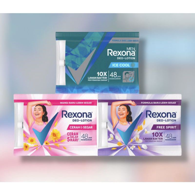 Jual REXONA DEO LOTION SACHET kemasan baru | Shopee Indonesia