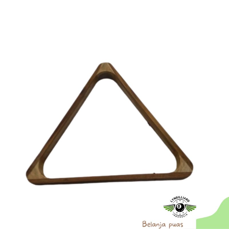 Jual SEGITIGA BOLA BILLIARD 2 1/4 SEGI TIGA MEJA BOLA BILLIARD KAYU ...