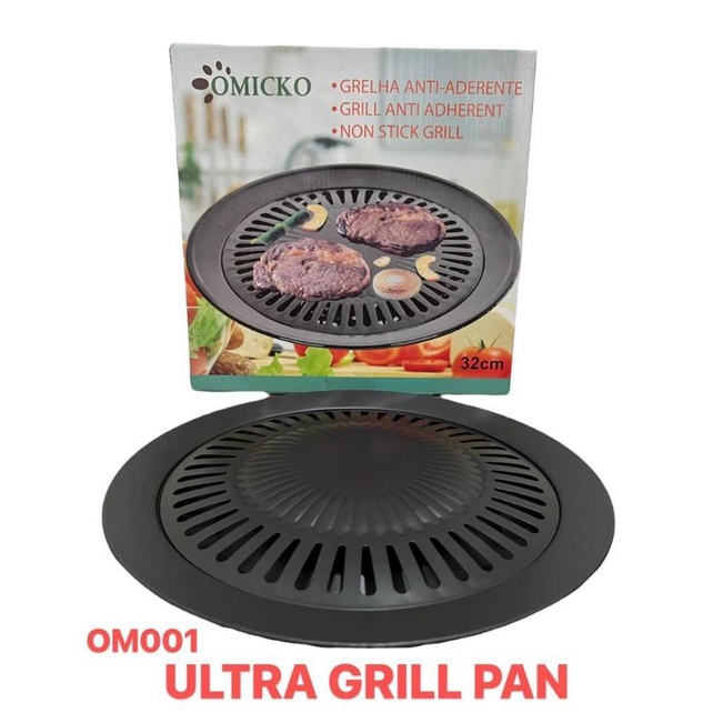 Jual alat pemanggang grill pan BBQ ultra grill Korean BBQ 32 cm ...