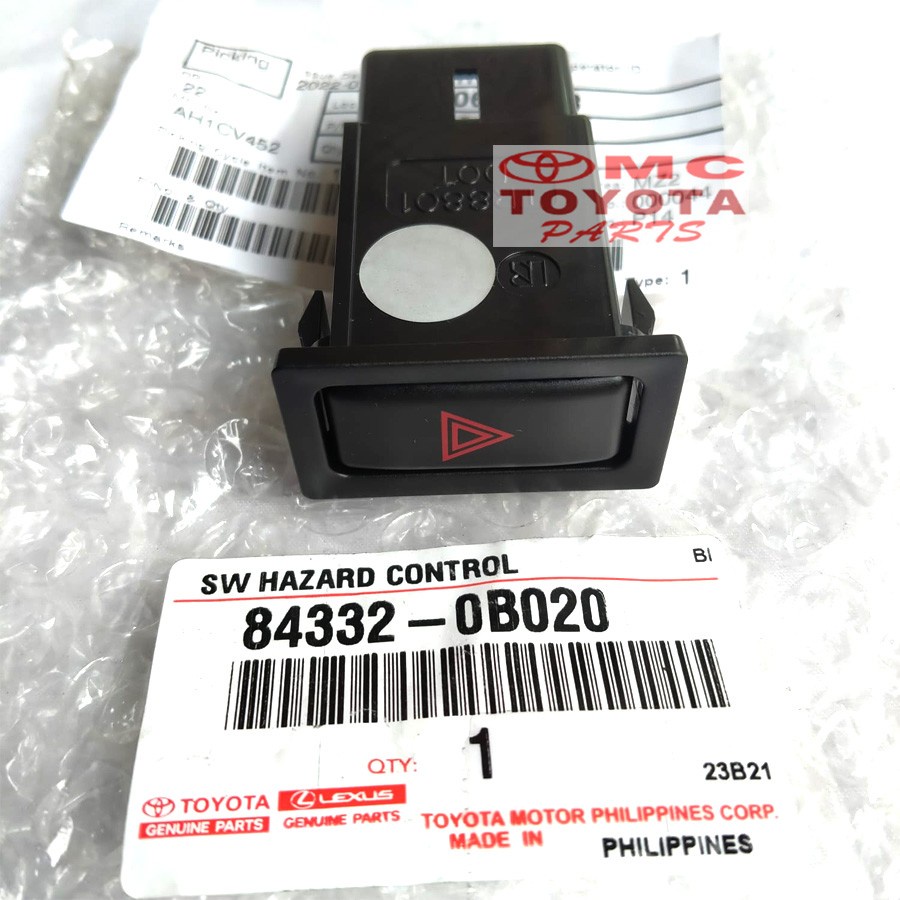 Jual Switch Tombol Hazard Control Kijang Kapsul 84332-0B020 | Shopee ...