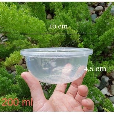 Jual Thinwall Bowl 200ml / Thinwall Mangkok 200ml / Cup Puding. Isi 25 pcs | Shopee Indonesia