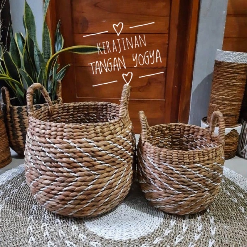 Jual KERANJANG ELEGANT PREMIUM BUNGA POT HIASAN RUMAH CANTIK | Shopee ...