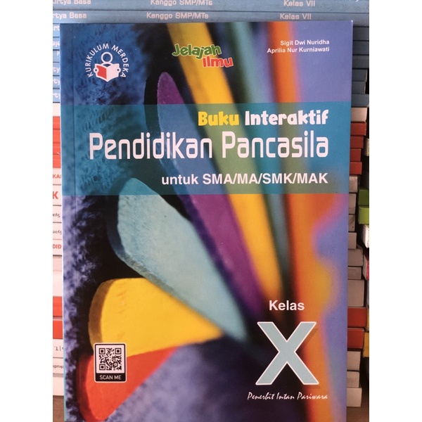 Jual BUKU INTERAKTIF PENDIDIKAN PANCASILA KELAS X, 10 SMA KURIKULUM MERDEKA BELAJAR TAHUN 2022 ...