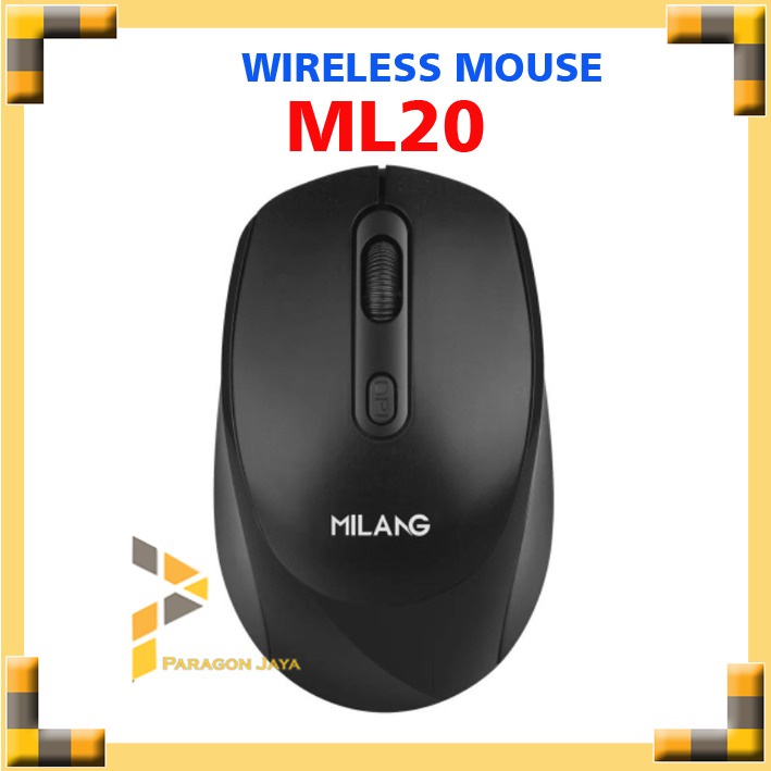 Jual Mouse Wireless MI LANG ML 20 Mouse 2.4G MILANG Mouse ML20 | Shopee ...