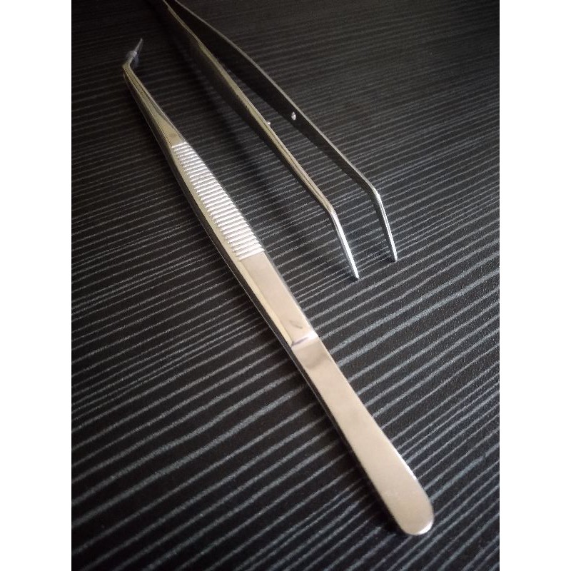 Jual PINSET GIGI DENTAL Sudah AKL Dental TWEEZER // pinset gigi dental ...