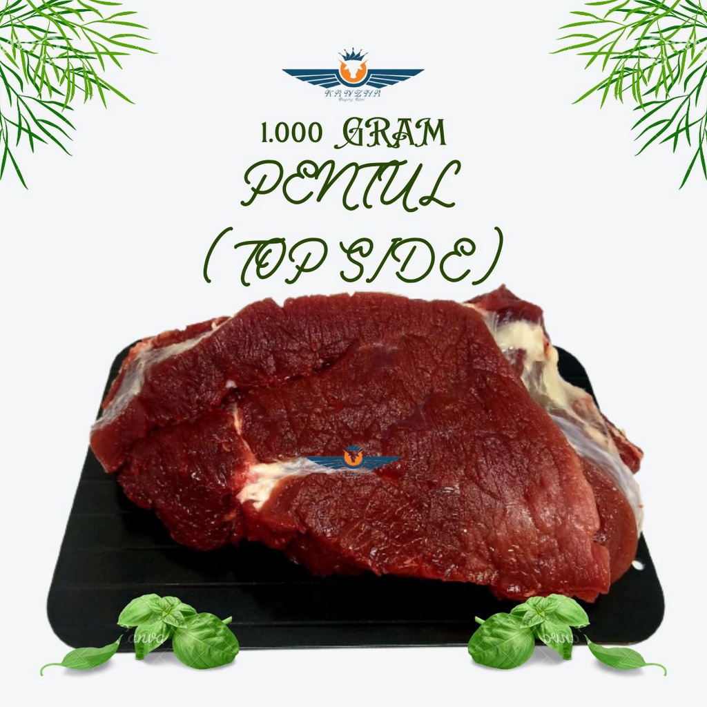 Jual DAGING SAPI SEGAR LOKAL BAGIAN PENTUL/TOPSIDE/UNTUK BISTIK GEPUK ...