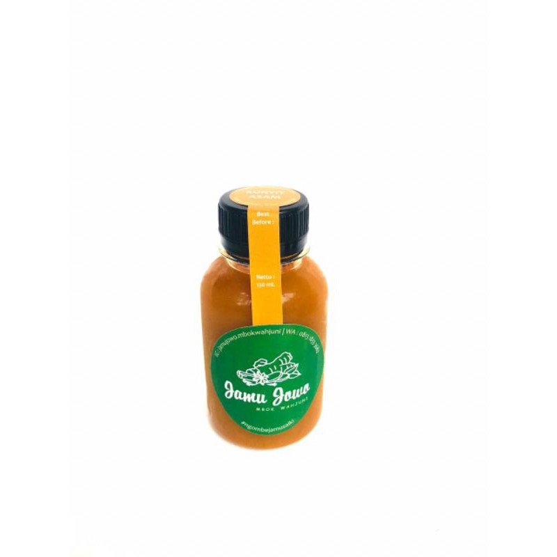 Jual Jamu Mini Kunyit Asam Botolan 130 mL (gojek & grab only) | Shopee ...