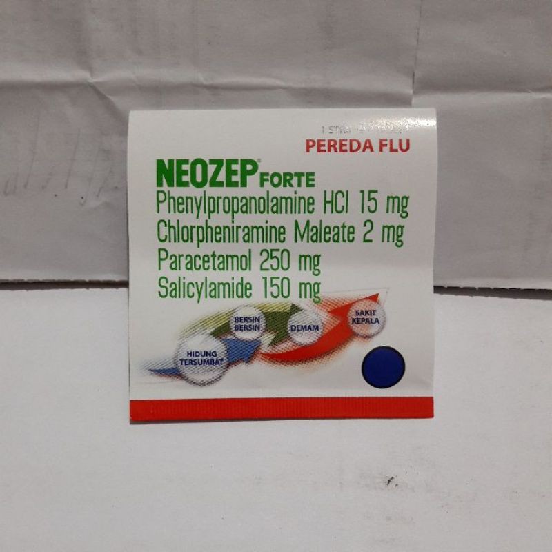 Jual neozep forte obat flu 1strip(4tablet) | Shopee Indonesia