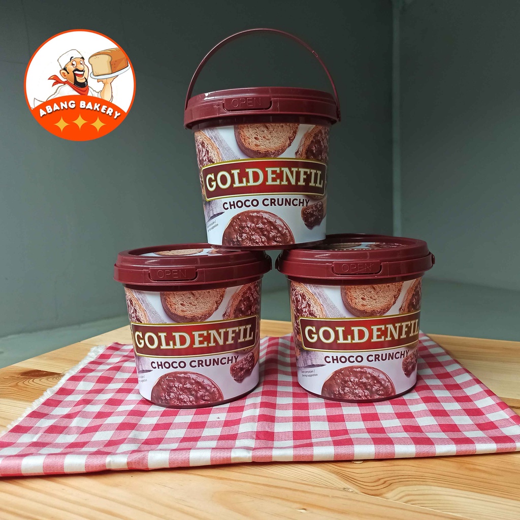 Jual Supplier UMKM| Goldenfil Choco Crunchy | Selai Roti Coklat ...