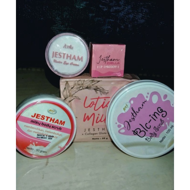 Jual Paket lengkap Lotion Injeksi Collagen Jestham | Shopee Indonesia