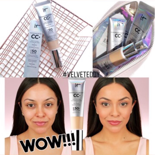 Jual It Cosmetic Your Skin But Better Cc Cream Spf 50 Shopee Indonesia
