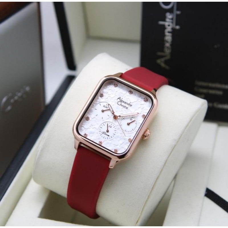 Jual JAM TANGAN WANITA ALEXANDER CRISTIE ORIGINAL AC 2744 / AC 2A24 ...