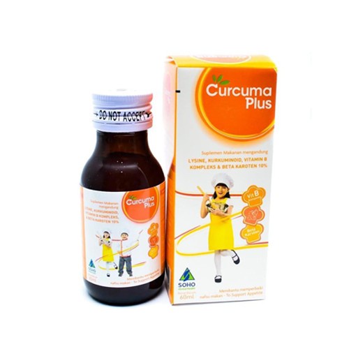 Jual Curcuma Plus Emulsion / Vitamin / Omega 3 /Kurkuma Plus/Nafsu ...