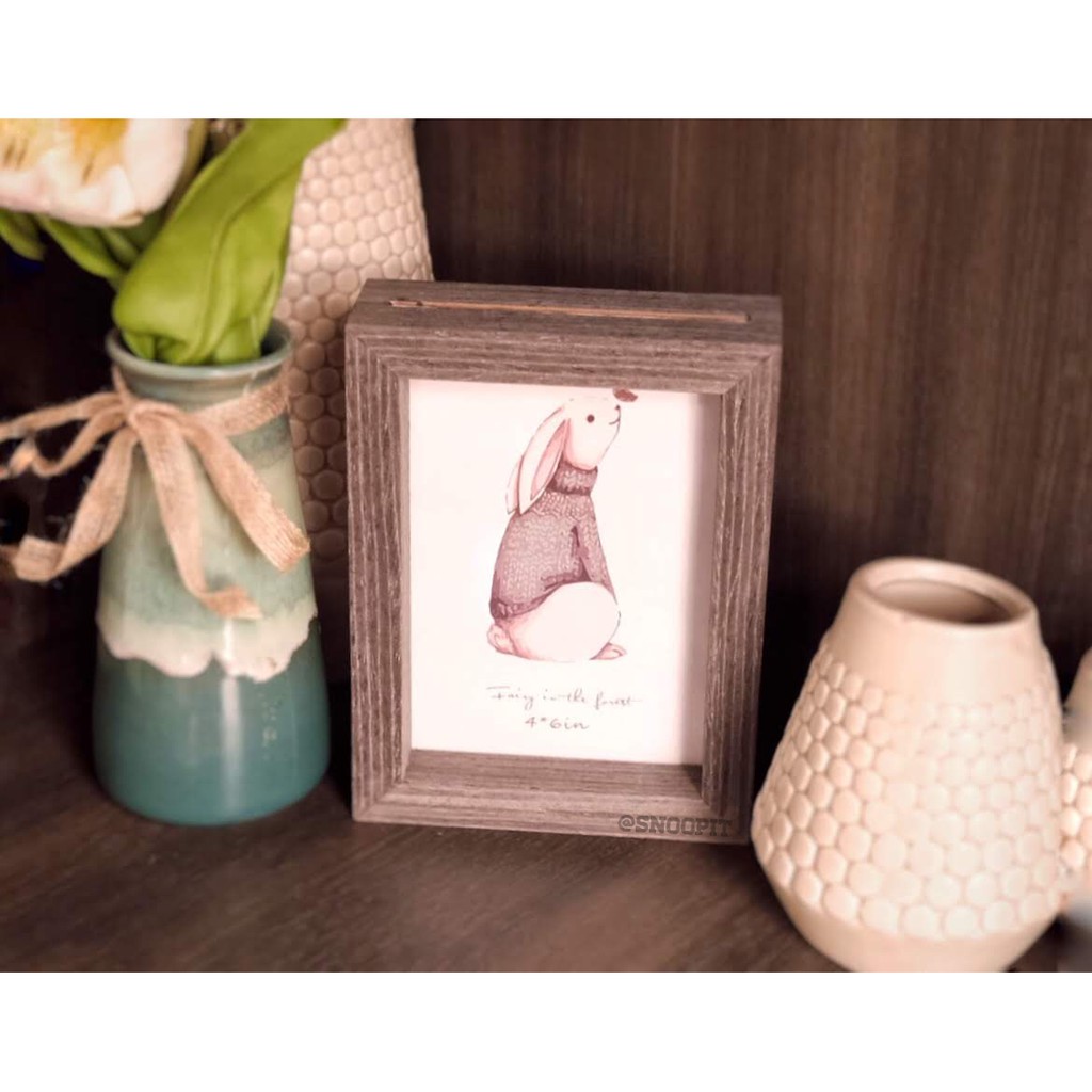 Jual BINGKAI FRAME FOTO KAYU ANIMAL 4R 8464 | Shopee Indonesia