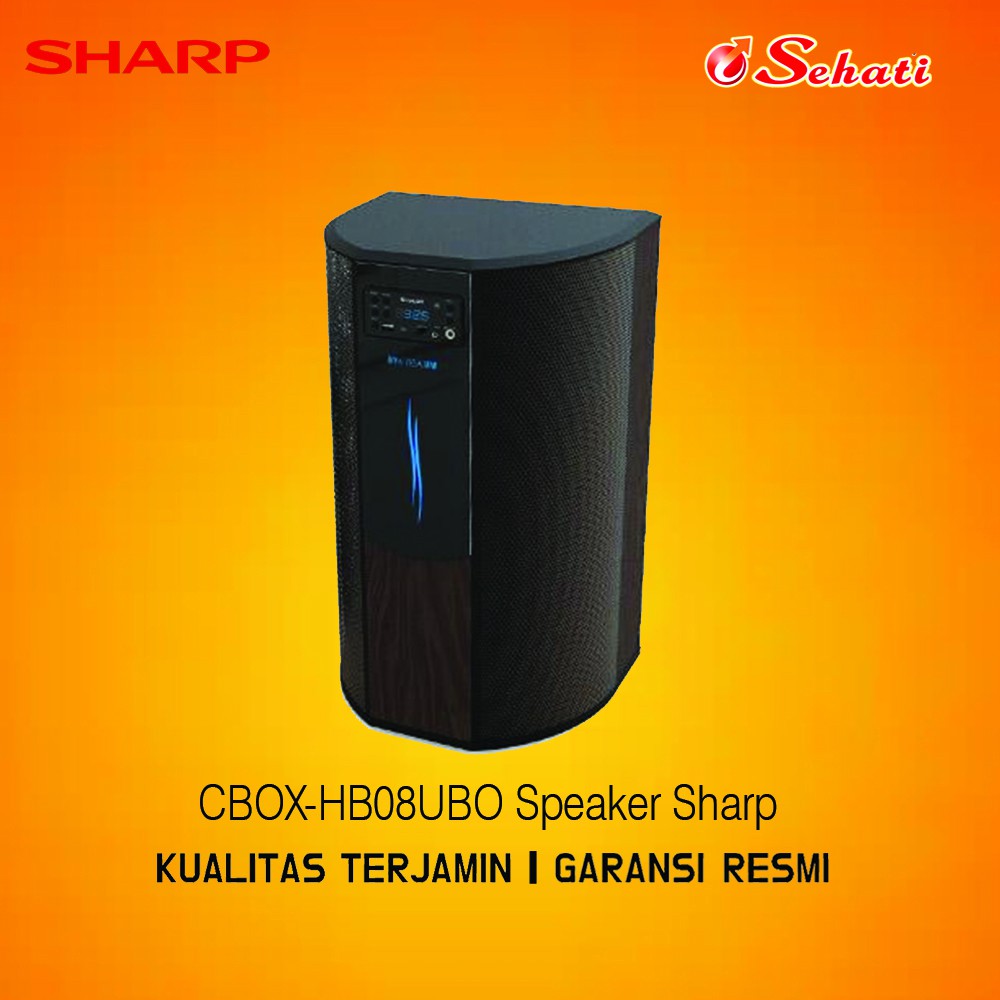 Jual SHARP SPEAKER CBOX-HB08UBO SPEAKER AKTIF FM RADIO + BLUETOOTH ...