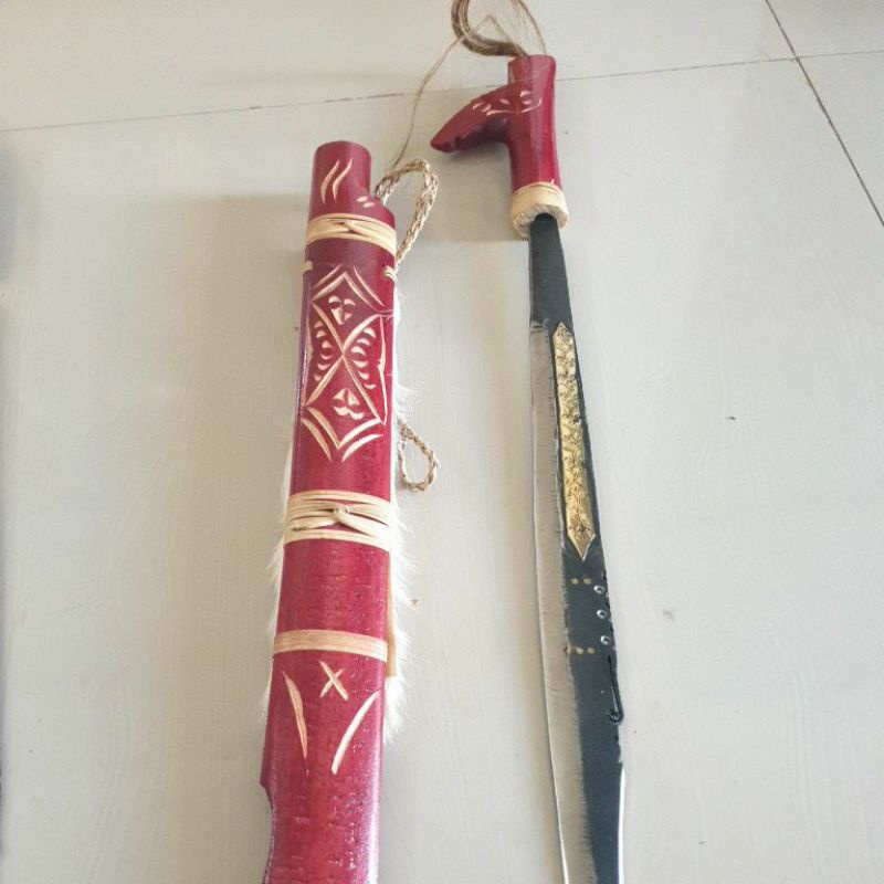Jual mandau senjata khas suku dayak kalimantan | Shopee Indonesia