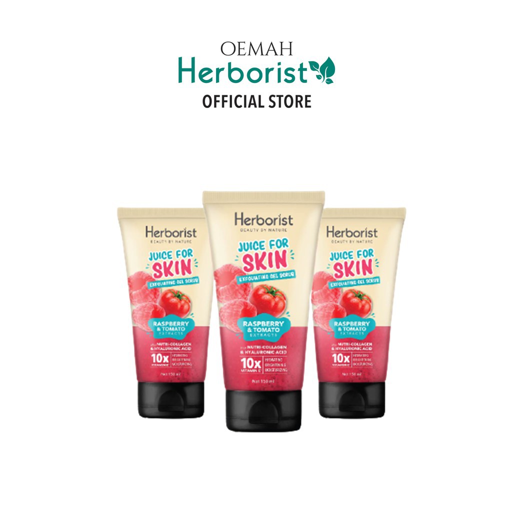 Jual Herborist Exfoliating Gel Scrub 150 gr | Shopee Indonesia