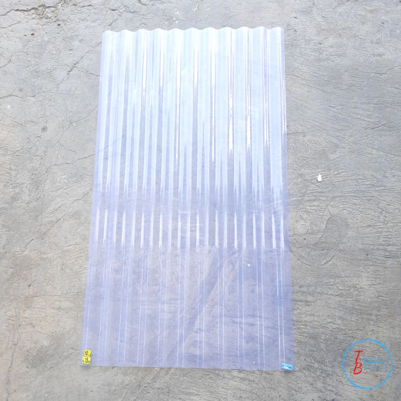 Jual Atap Fiber Gelombang 3m Kanolite TEBAL 0.8mm | Shopee Indonesia