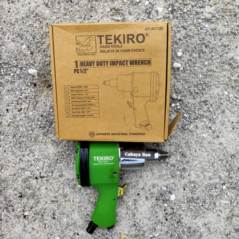 Jual Alat pembuka baut mur Tekiro PC 1/2" air impact tenaga angin ...